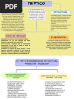 Estructura y partes del tríptico | PDF | Información