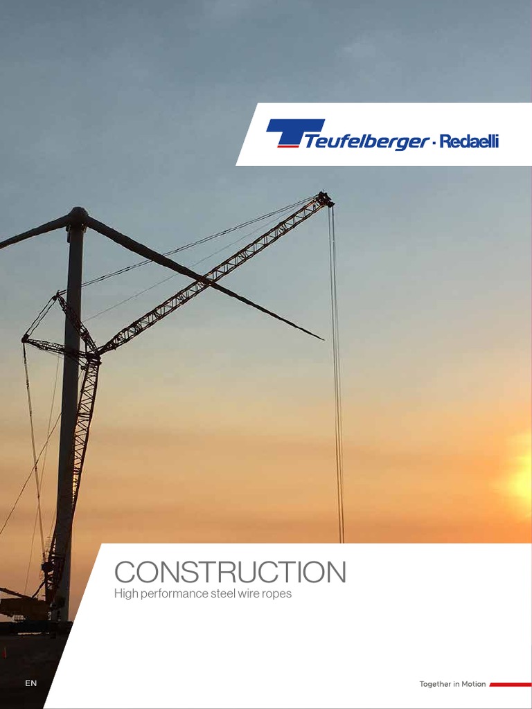 Catalogo Teufelberger | PDF | Friction | Crane (Machine)