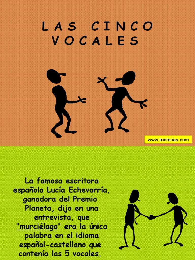 Las Cinco Vocales | PDF