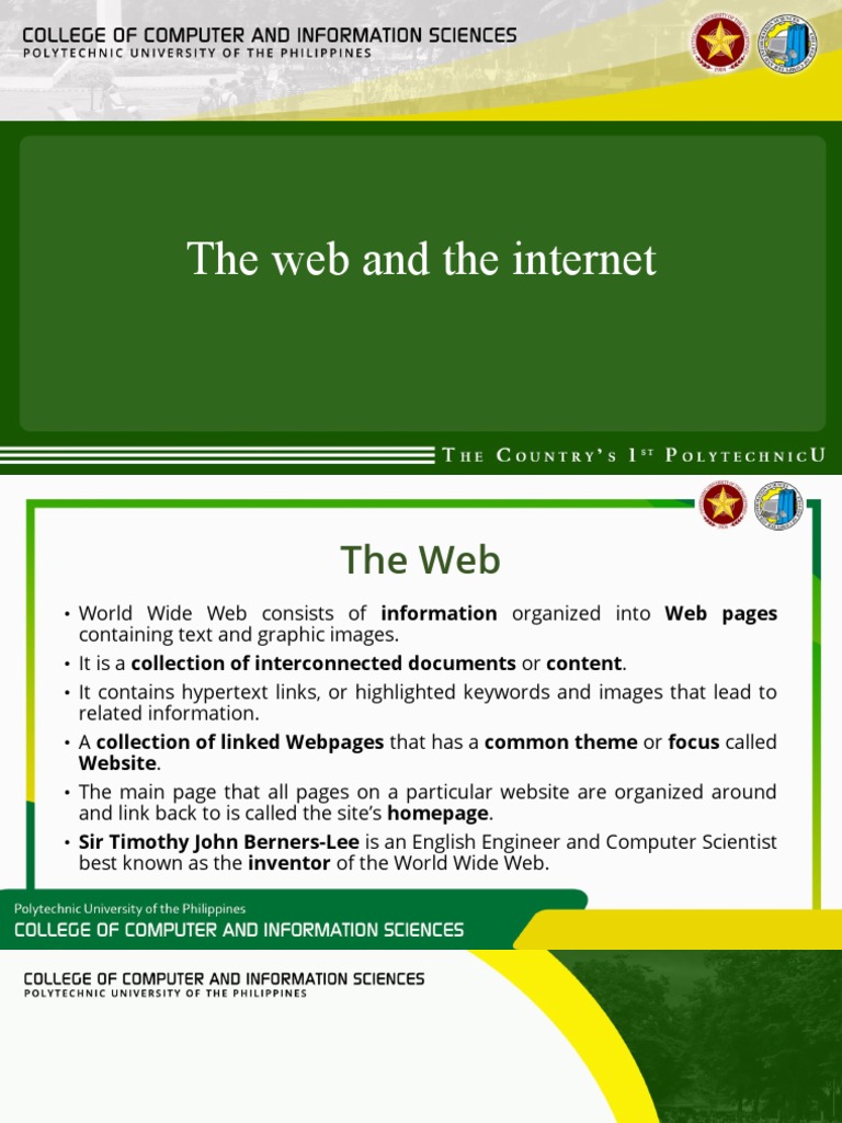 Web Evolution & Internet Basics | PDF | Internet | World Wide Web