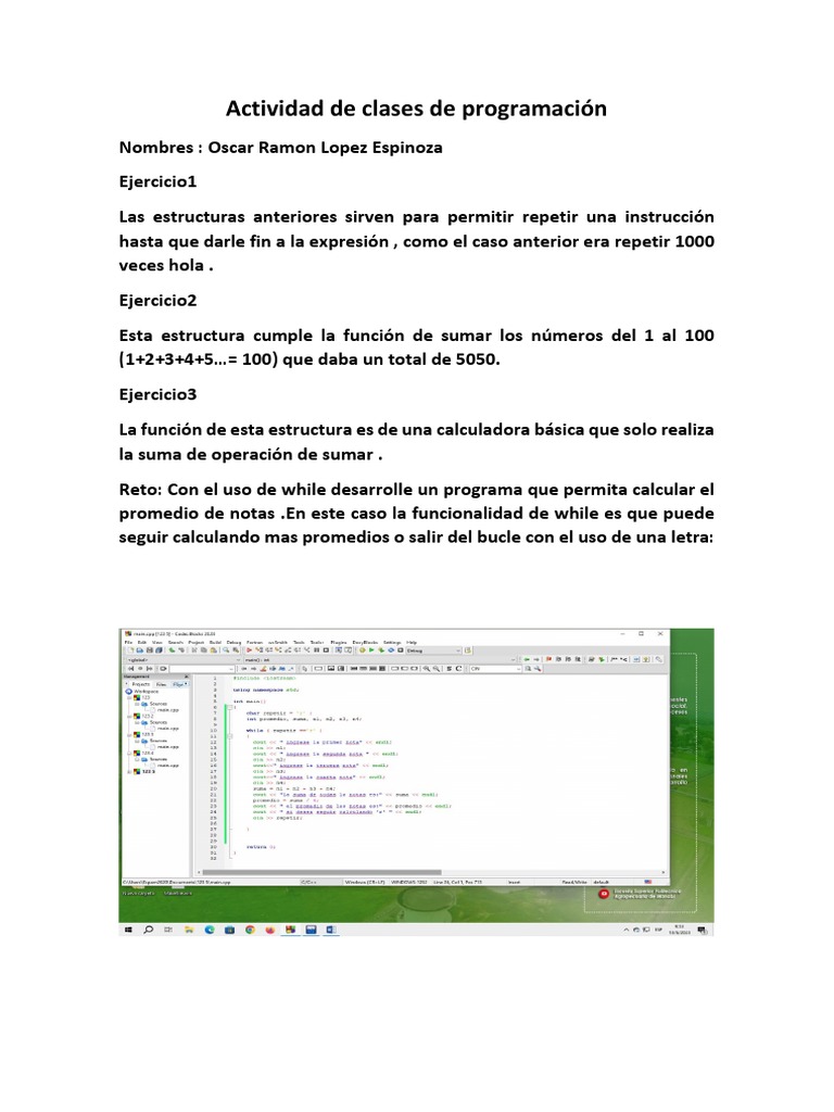 Programacion | PDF