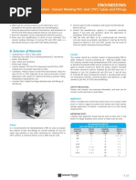 Solvent Cement For Joining PVC Pipe Formulation | PDF | Adhesive ...