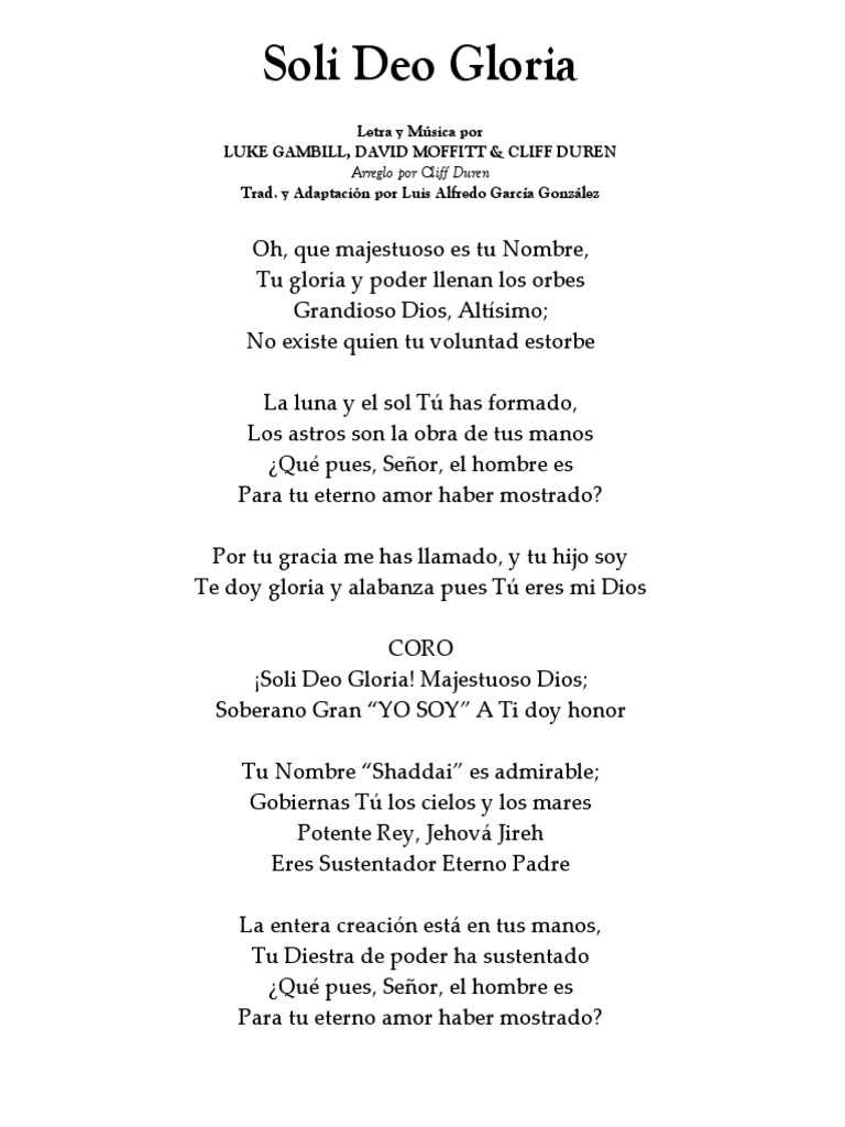 Letras Coro-3-4 | PDF