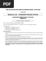 ADIT Exam Paper - June 2019 (Question Paper) | PDF | Multinational ...