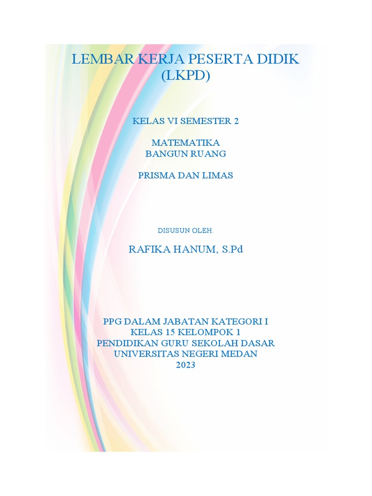 LKPD Matematika: Prisma dan Limas | PDF
