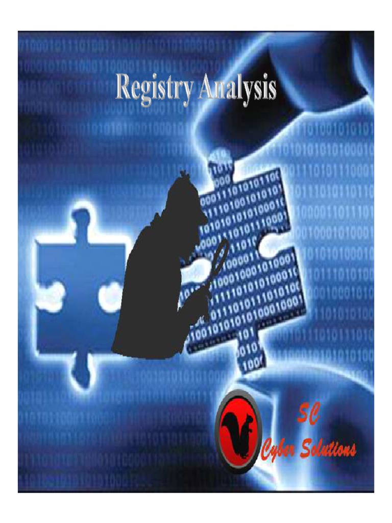 Registry Analysis Pdf Windows Registry Computer File 