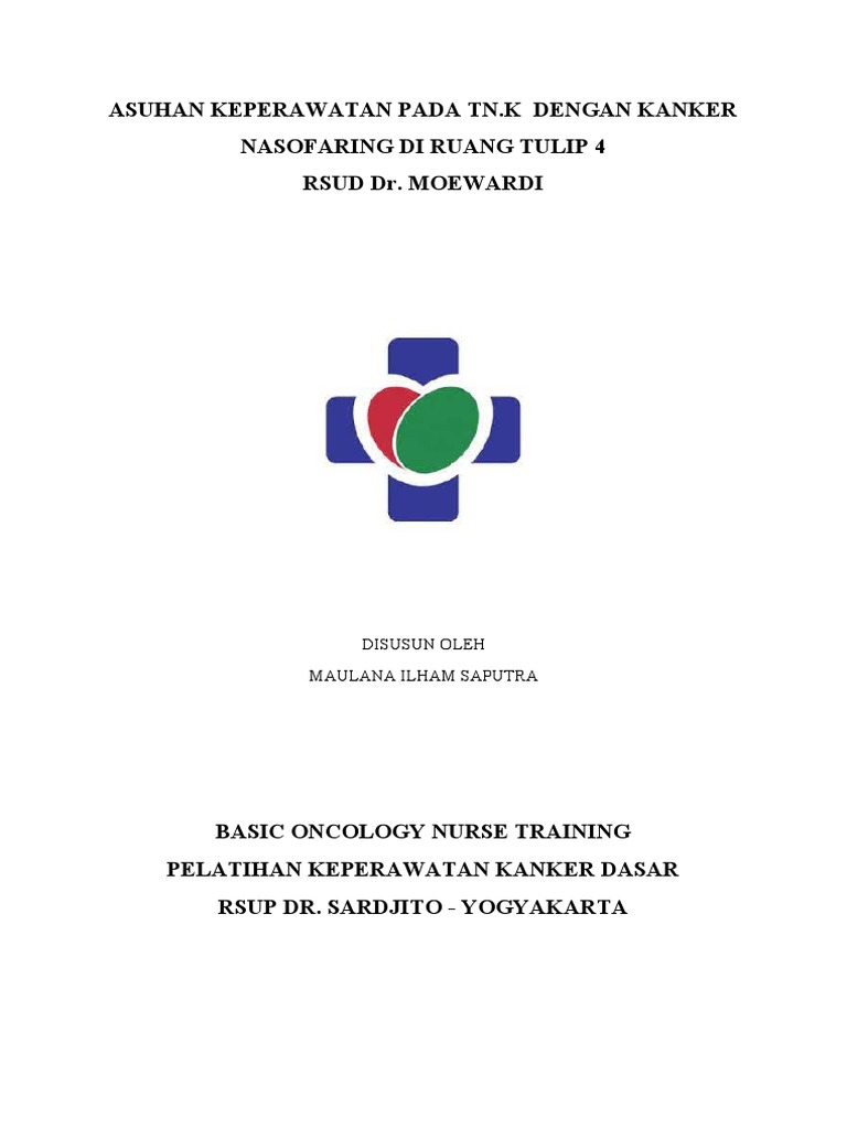 Asuhan Keperawatan Kemoterapi Pada TN.K Dengan KNF | PDF