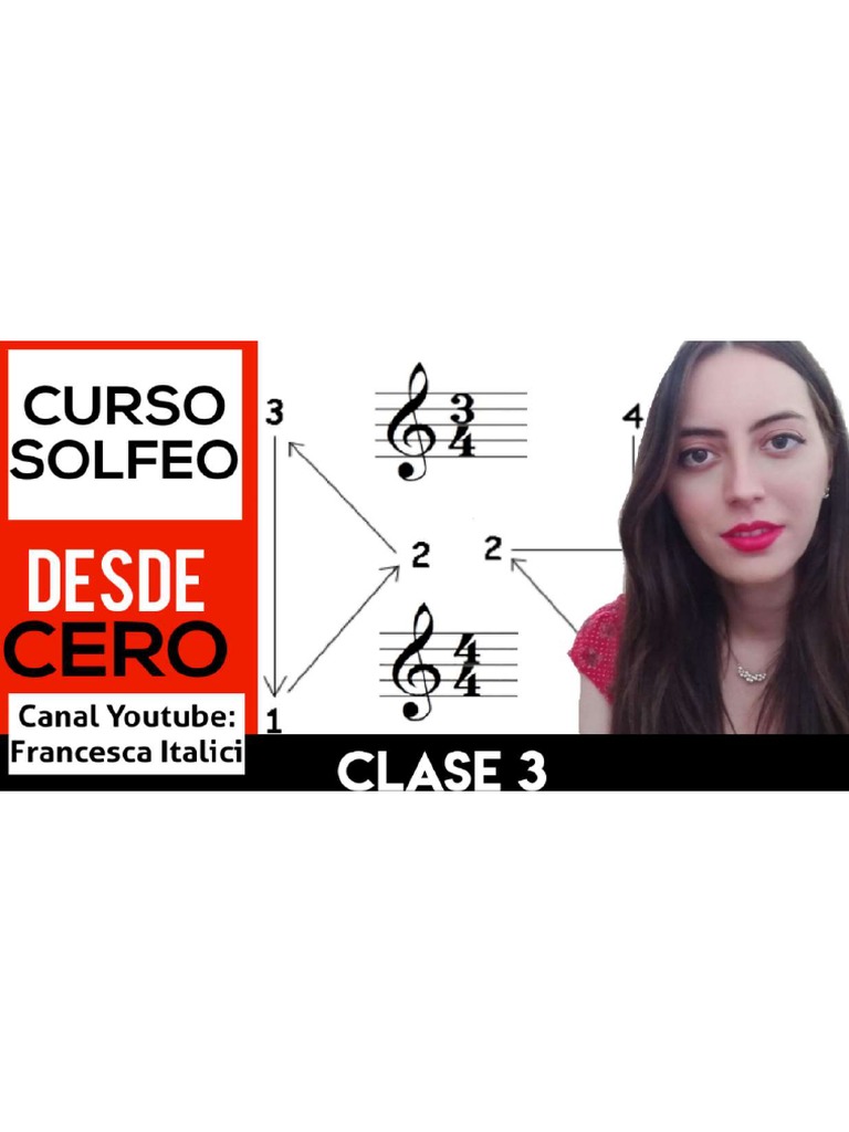 Curso Solfeo (Clase 3) | PDF