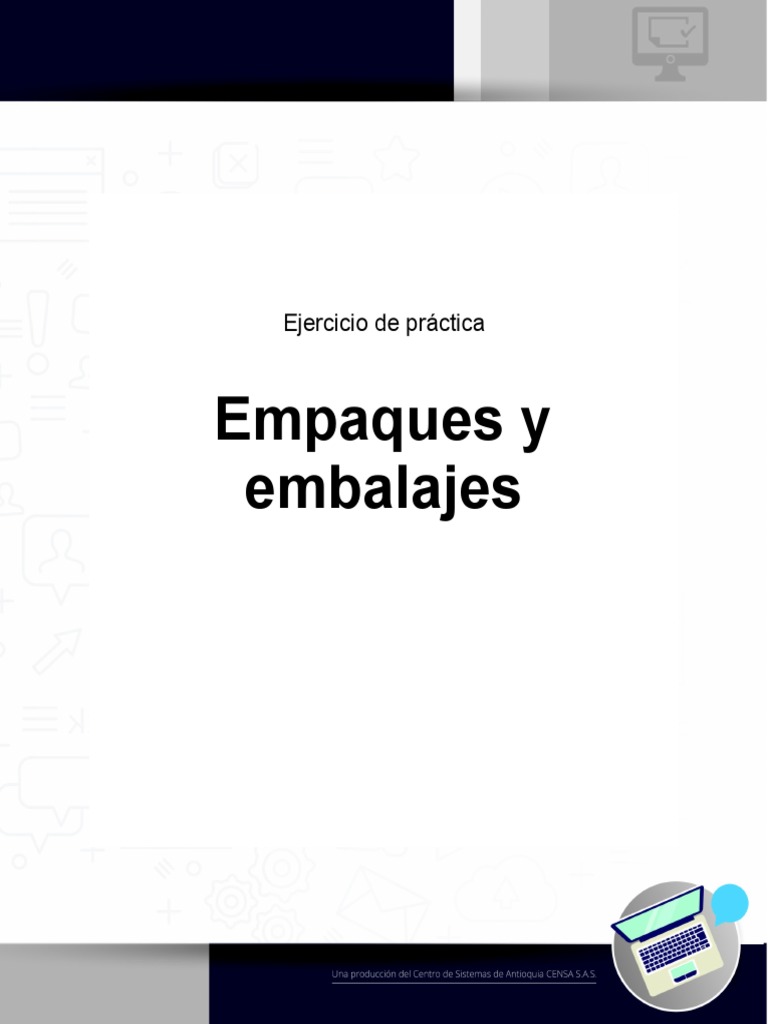 Transporte Distribucion U4 B1 Ejercicio Practica Empaques Embalajes | PDF | Máquina elevadora ...