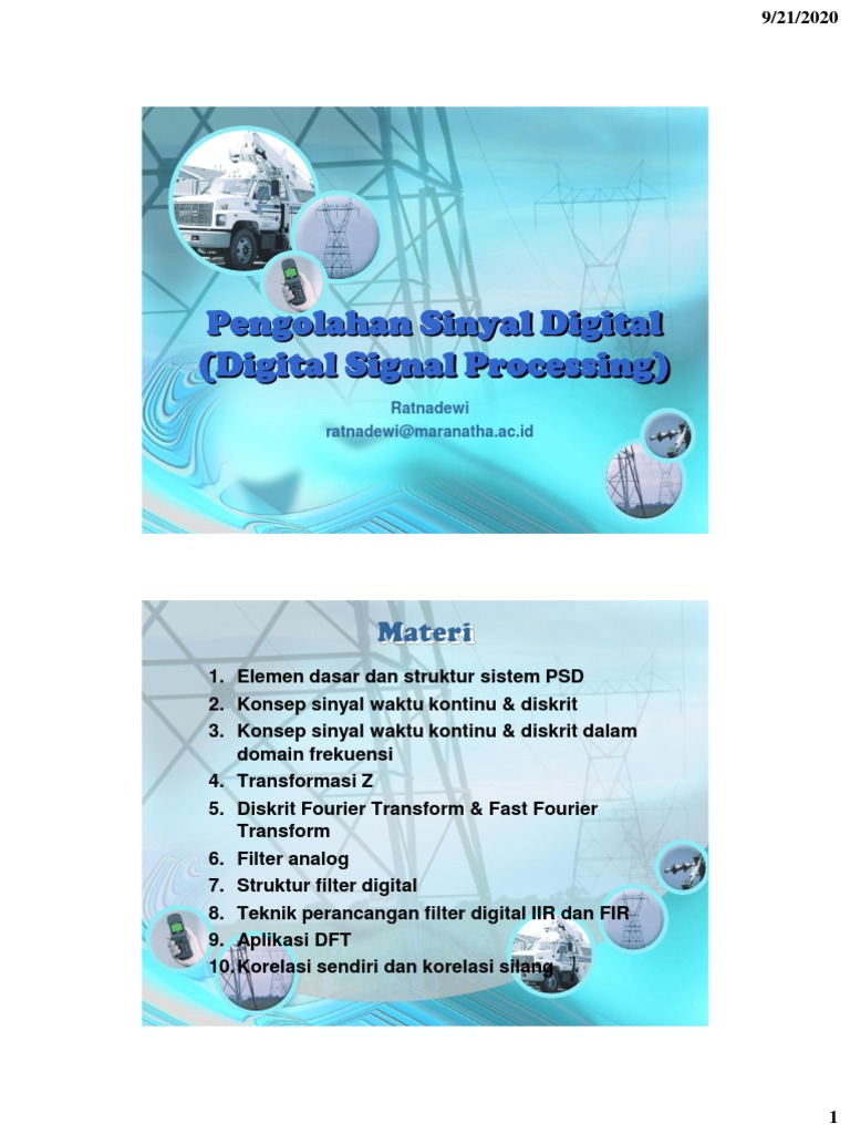 Digital Signal Processing | PDF