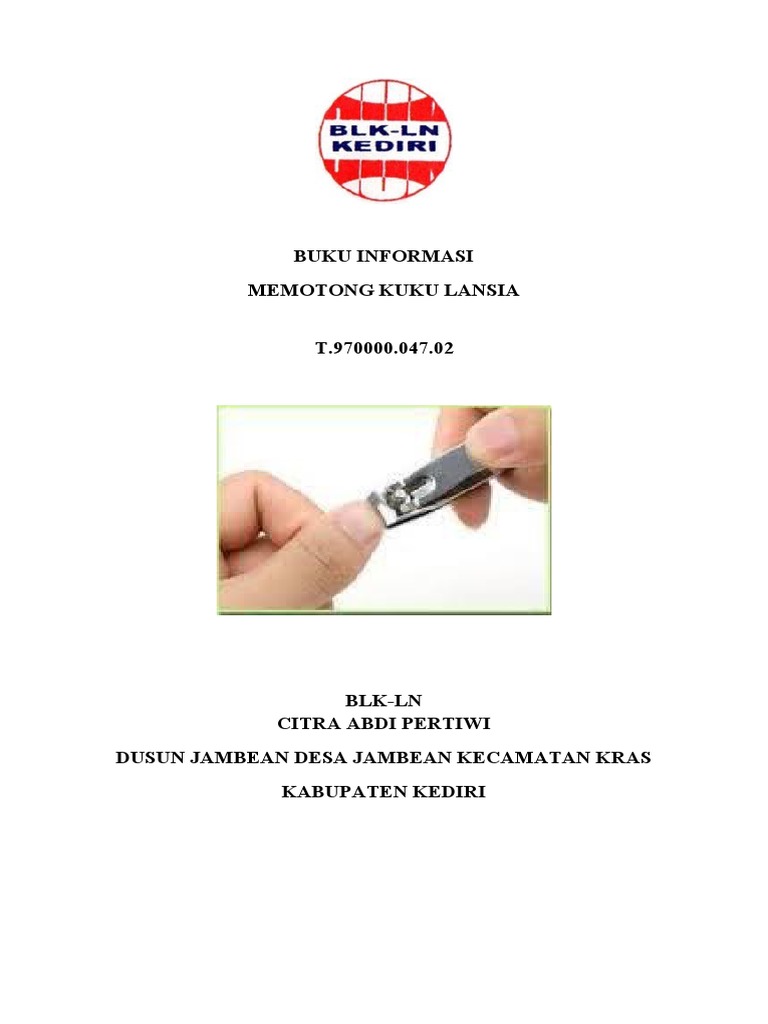 Unit 5 Memotong Kuku. | PDF