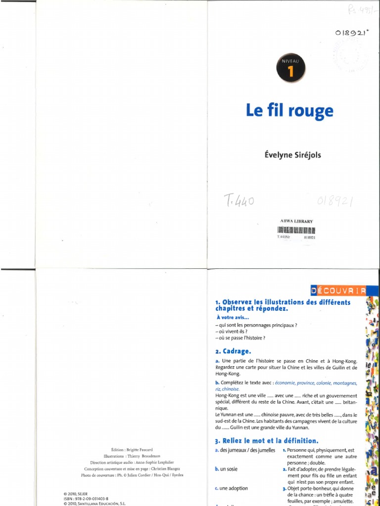 Le Fil Rouge - G9 | PDF