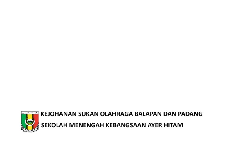 Design Bendera Kejohanan | PDF