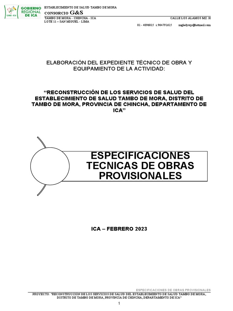 5.1 - Eett - Obras Prov | PDF | Hormigón | Demolición