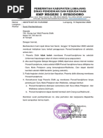 Surat Peringatan SISWA (SP 1) 1 | PDF