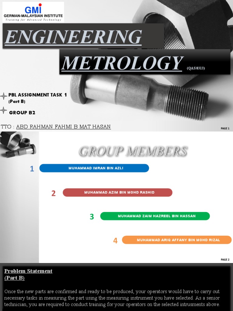 Training on Vernier Caliper Usage | PDF | Equipment | Measuring Instrument