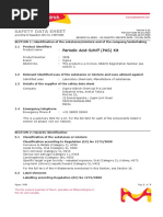 NOCOLOK® Flux - SDS - IN-EN-4 - 00 | PDF | Toxicity | Firefighting