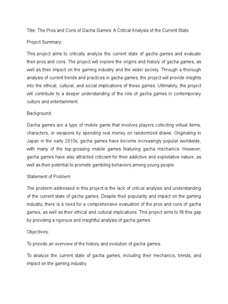 Project Proposal | PDF | Computing Project Proposal | PDF | Computing