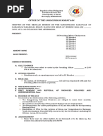 SK Monthly Accomplishment Report 1 | PDF