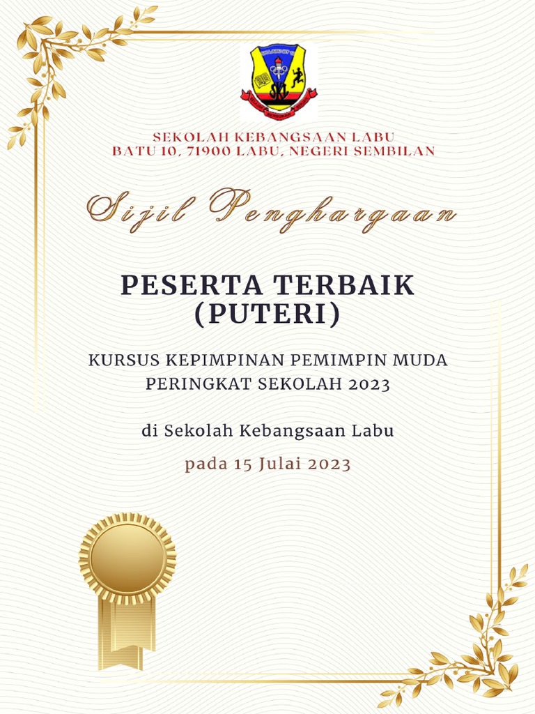 Sijil 1 | PDF