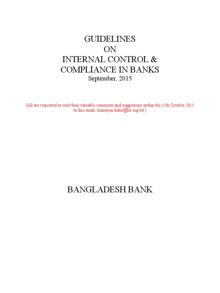 Icc Riskmanagementguideline | PDF | Internal Control | Internal Audit