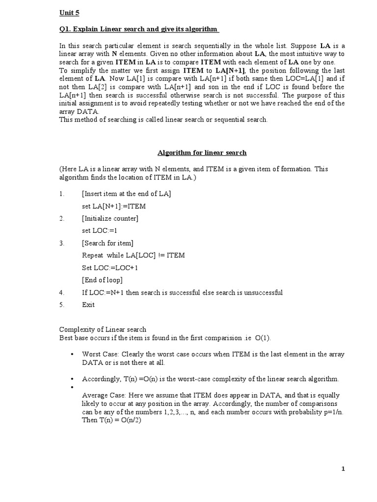 Unit 5 Pdf Algorithms And Data Structures Computer Programming 8469