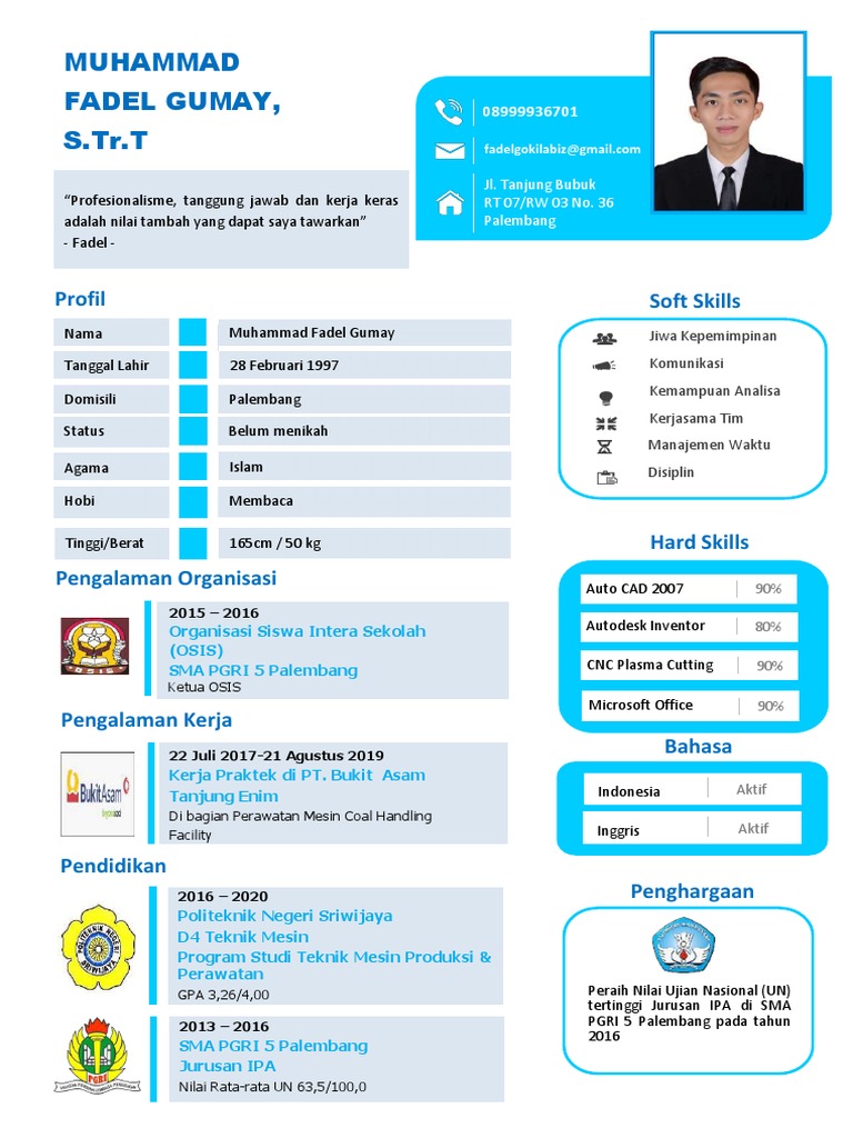 CV Fadel Baru & Pendukung-Dikompresi | PDF
