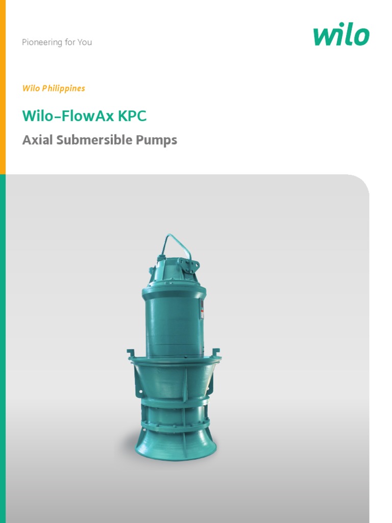 Wilo 252754 | PDF | Pump | Fluid Dynamics
