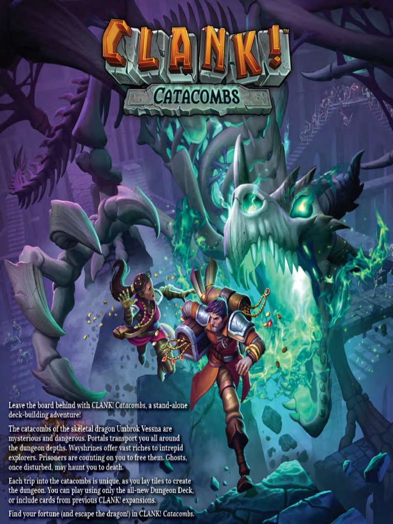 CLANK CATACOMBS Rulebook and Token Reference Guide | PDF