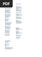 Lyrics of Waka Waka - Shakira | PDF