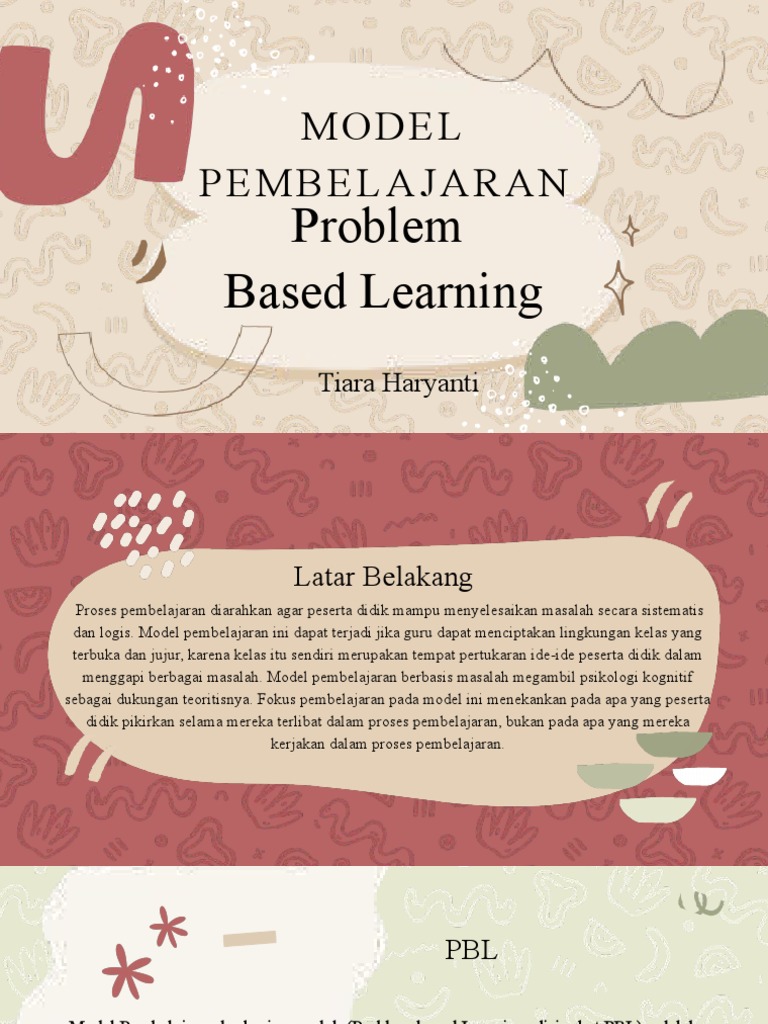 Model Pembelajaran Problem Based Learning | PDF | Pengembangan Diri ...