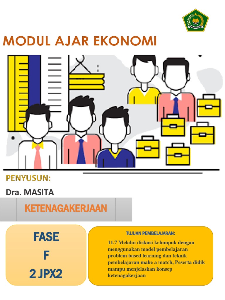 Modul Ajar Ekonomi Xi Ketenagakerjaan | PDF