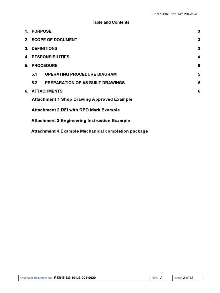 As-Built Drawing Procedures Guide | PDF | Deep Foundation | Concrete