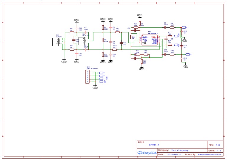 Schematic UcD 2K Buffer 2022-02-02 | PDF