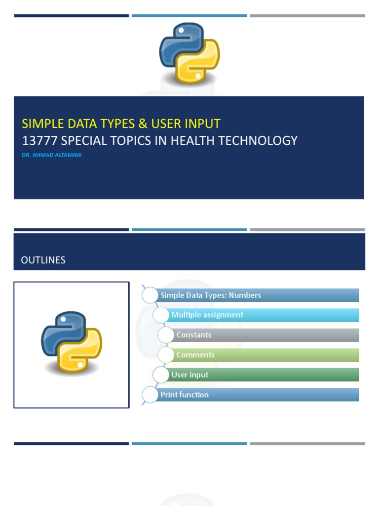 02.1 Simple Data Types - User Input | PDF | Computer Engineering ... 02.1 Simple Data Types - User Input | PDF | Computer Engineering ...