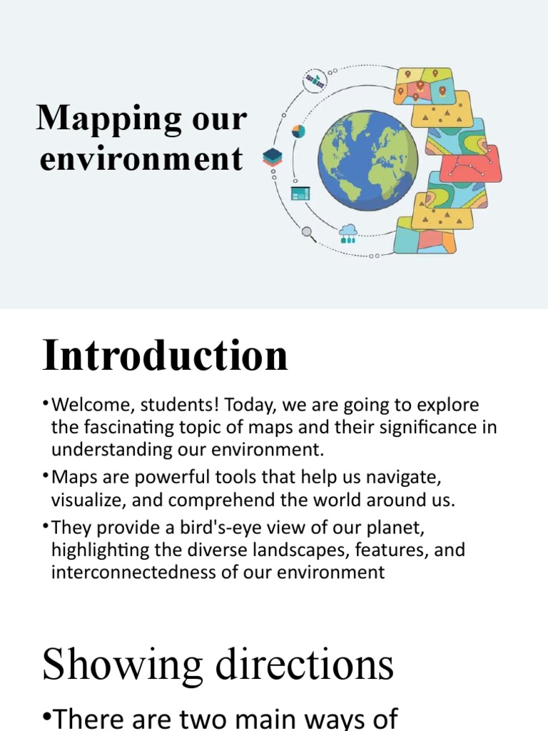 Mapping Our Environment | PDF | Compass | Map