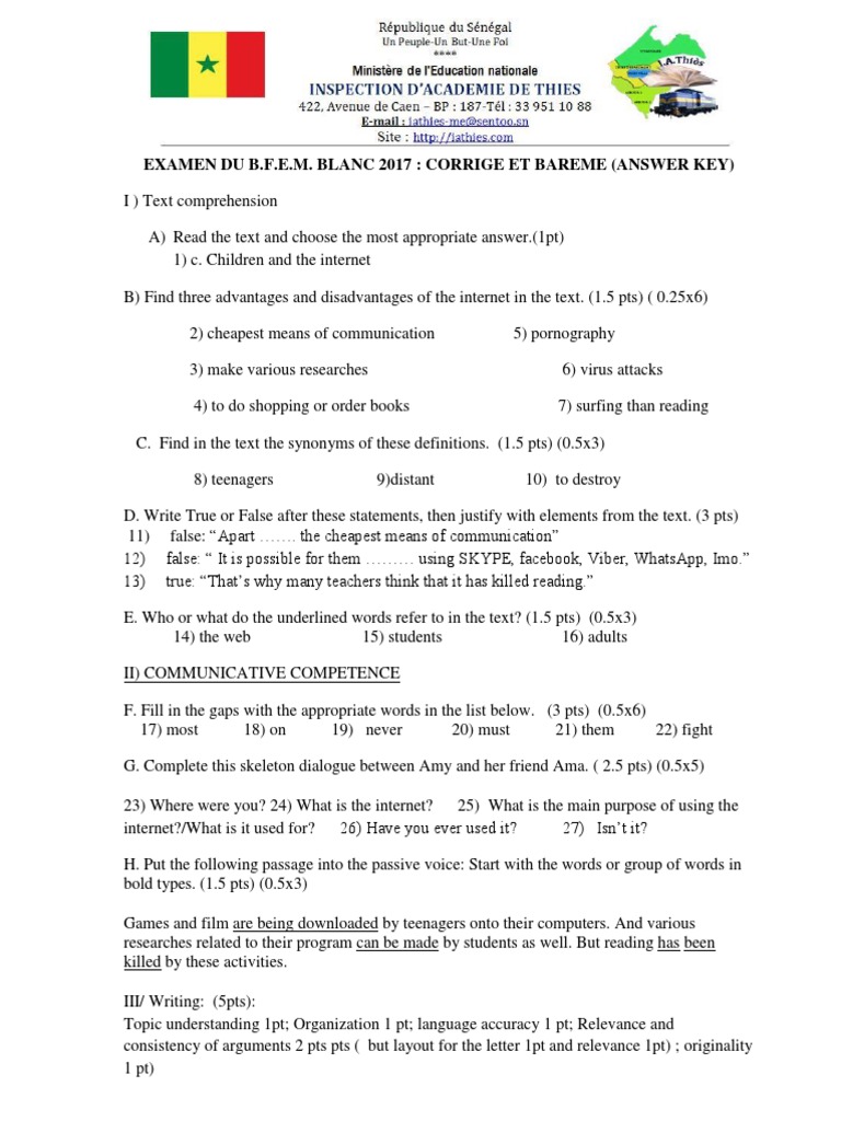 corrige ang bfem | PDF