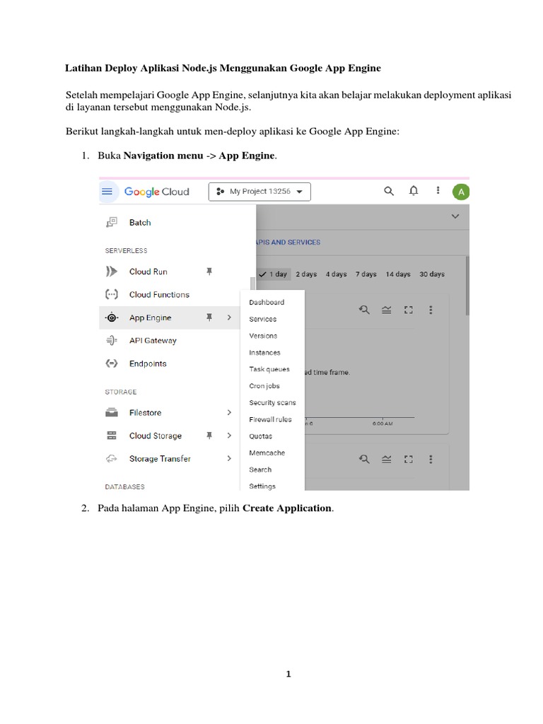 Latihan Deploy Aplikasi Node - Anindhya Jasminaningdhyah | PDF | Komputer