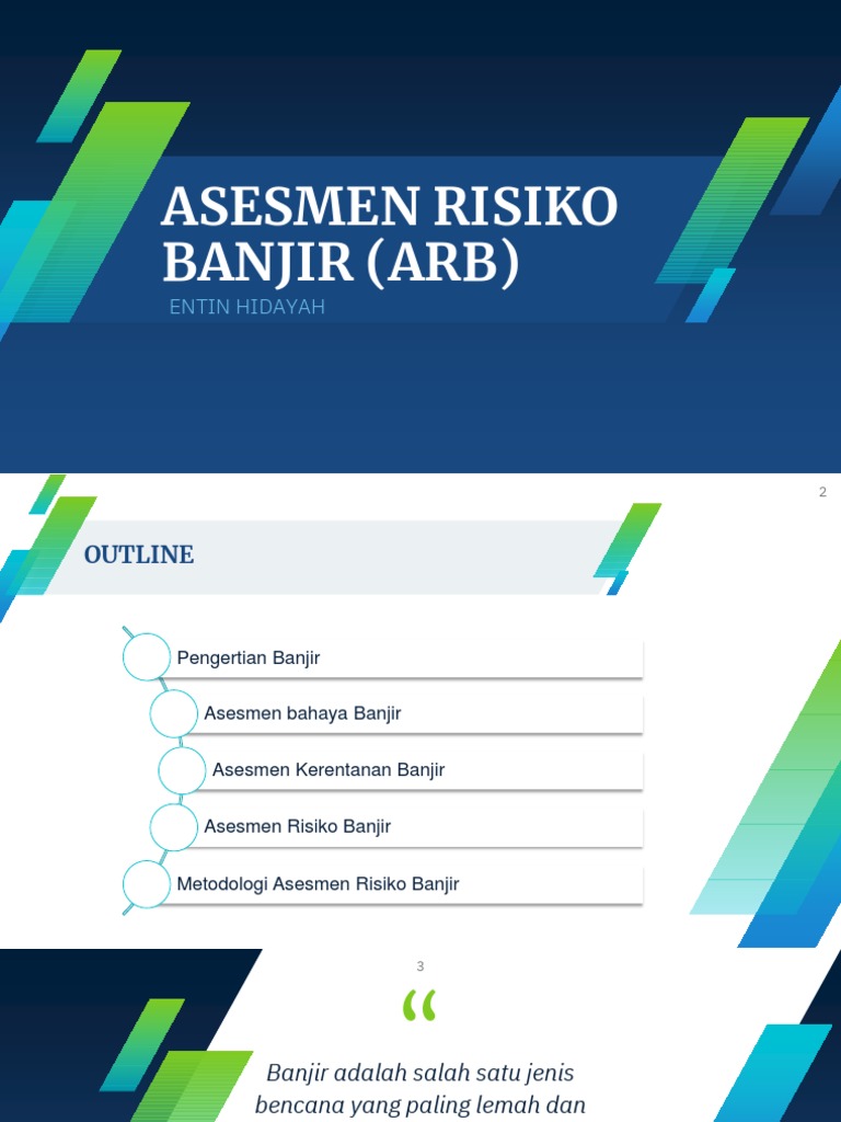 Asesmen Risiko Banjir | PDF