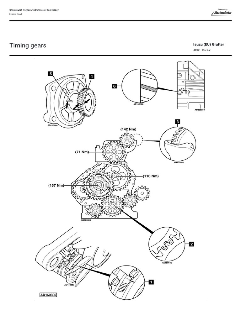 4HK1 Timing | PDF