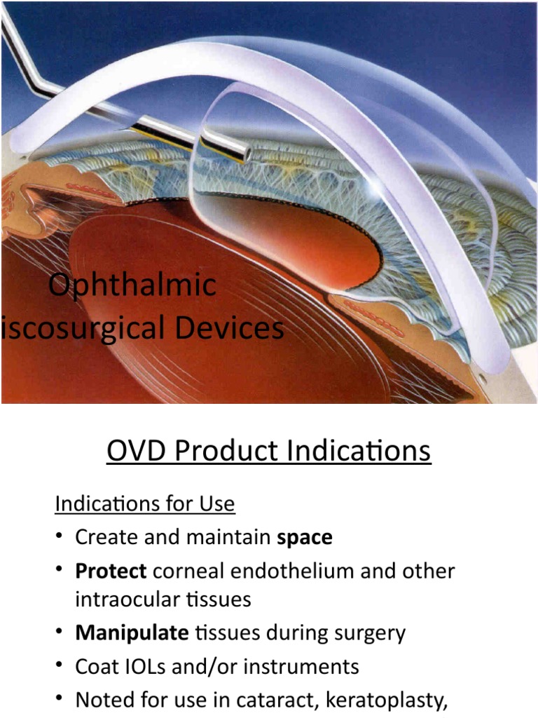 Viscoelastics Alcon | PDF | Clinical Medicine | Medical Specialties
