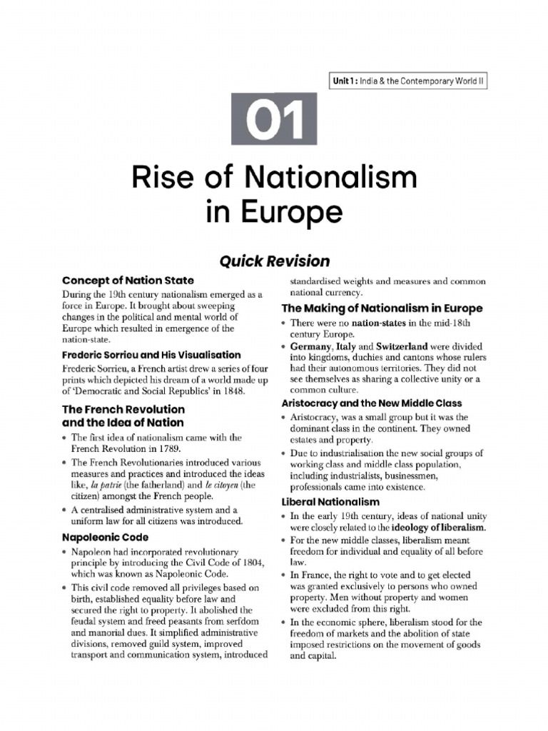 Nationalism in Europe | PDF