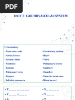 Cardiovascular Combining Forms Explained | PDF | Heart Valve | Heart