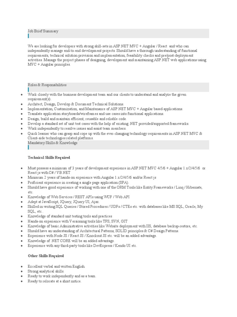 Job Brief Summary | PDF | Microsoft Sql Server | J Query Job Brief Summary | PDF | Microsoft Sql Server | J Query