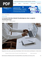 Sintak Model Pembelajaran | PDF