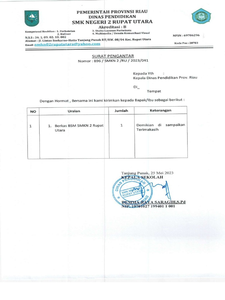 Proposal BSM KAT | PDF