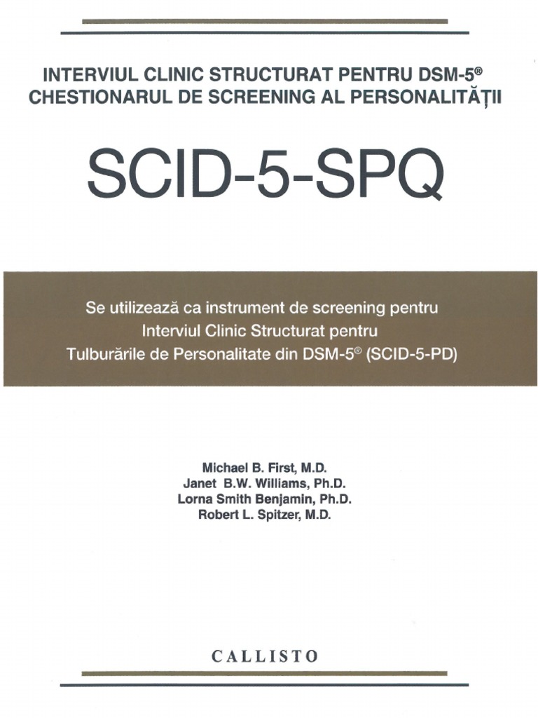 scid-5-spq | PDF
