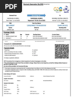 Irctc Sample Ticket Format | PDF | Identity Document | Transport