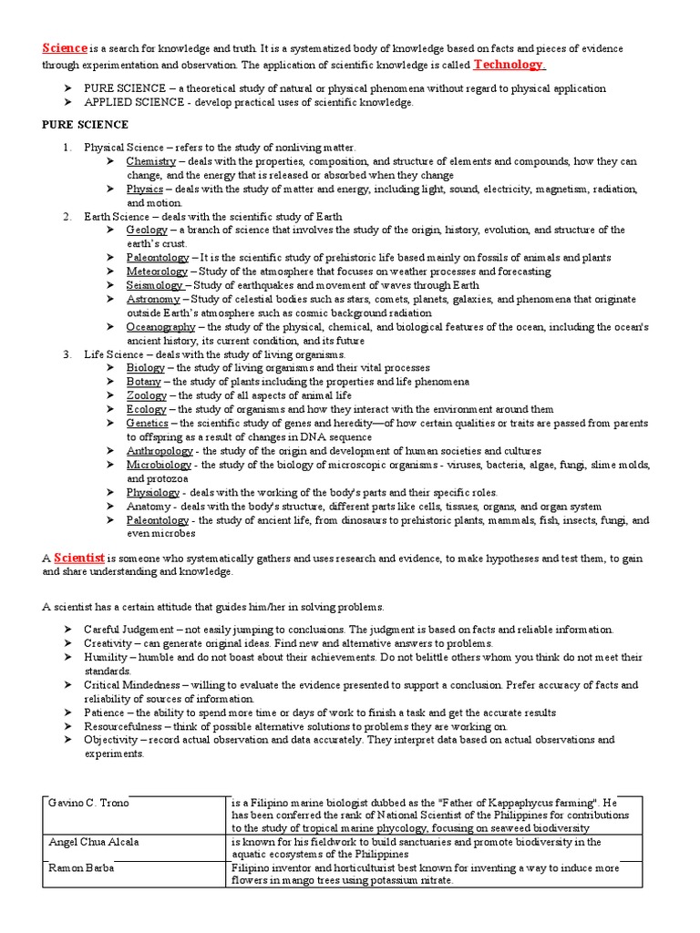 Science Reviewer | Download Free PDF | Earth Sciences | Phase (Matter)