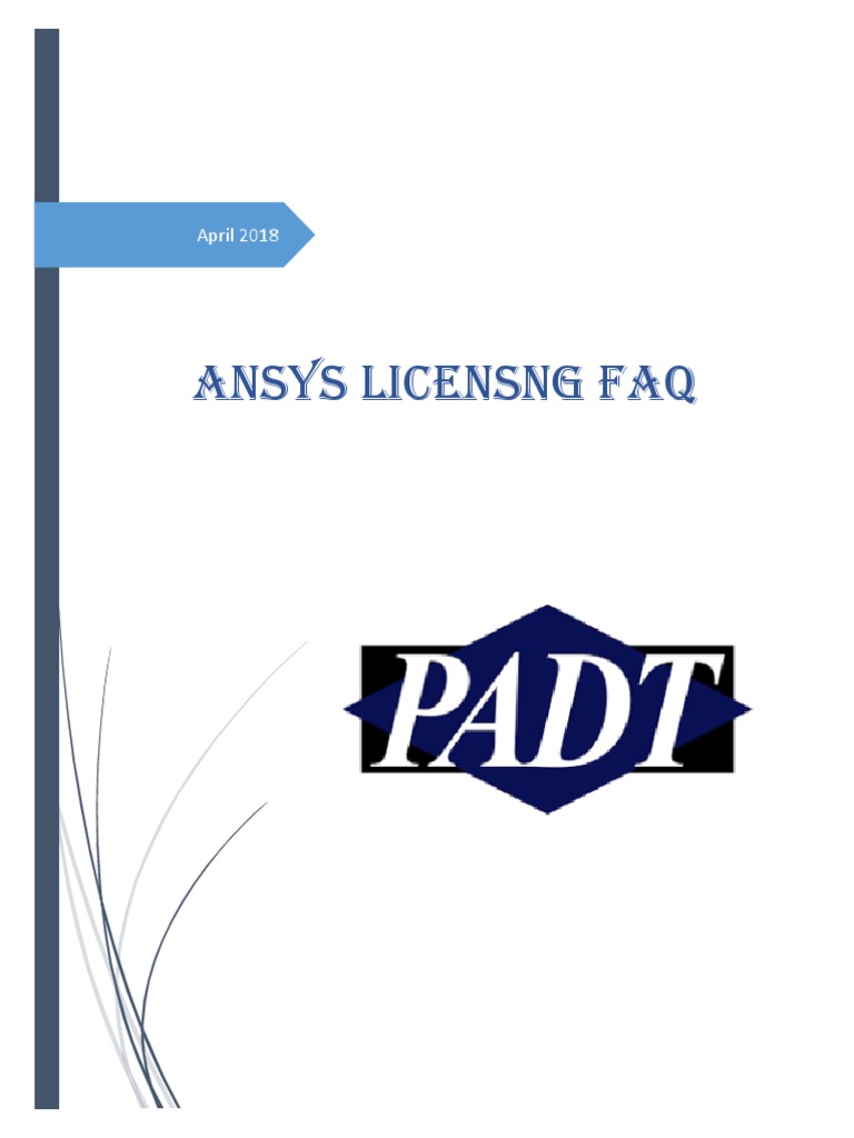 Ansys Licensing Faq | Download Free PDF | Server (Computing) | User ...